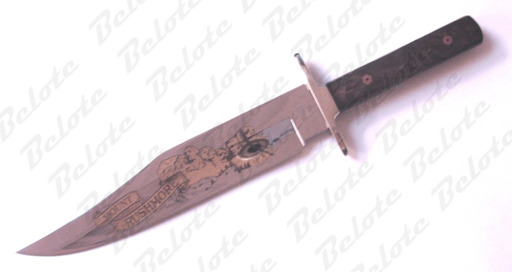 Buck Knives Limited Custom Bowie Mt. Rushmore 916WASLE | eBay